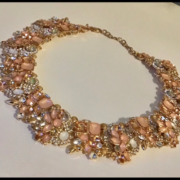 Jerolin | Jewelry | Beauty In Pink Necklace Jerolin New | Poshmark